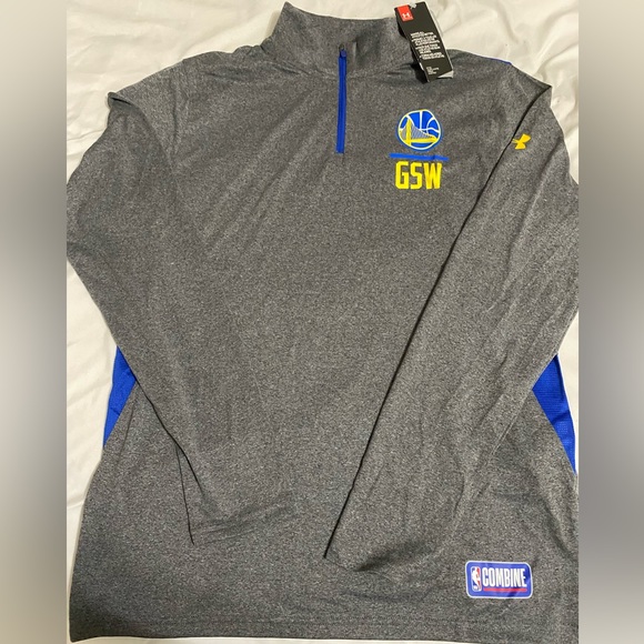 Under Armour | Shirts | Golden State Warriors Mens Under Armour 4 Zip ...